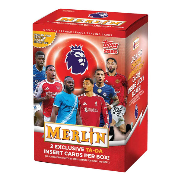2025-26 Topps Merlin English Premier League Soccer Blaster Box – Grand ...